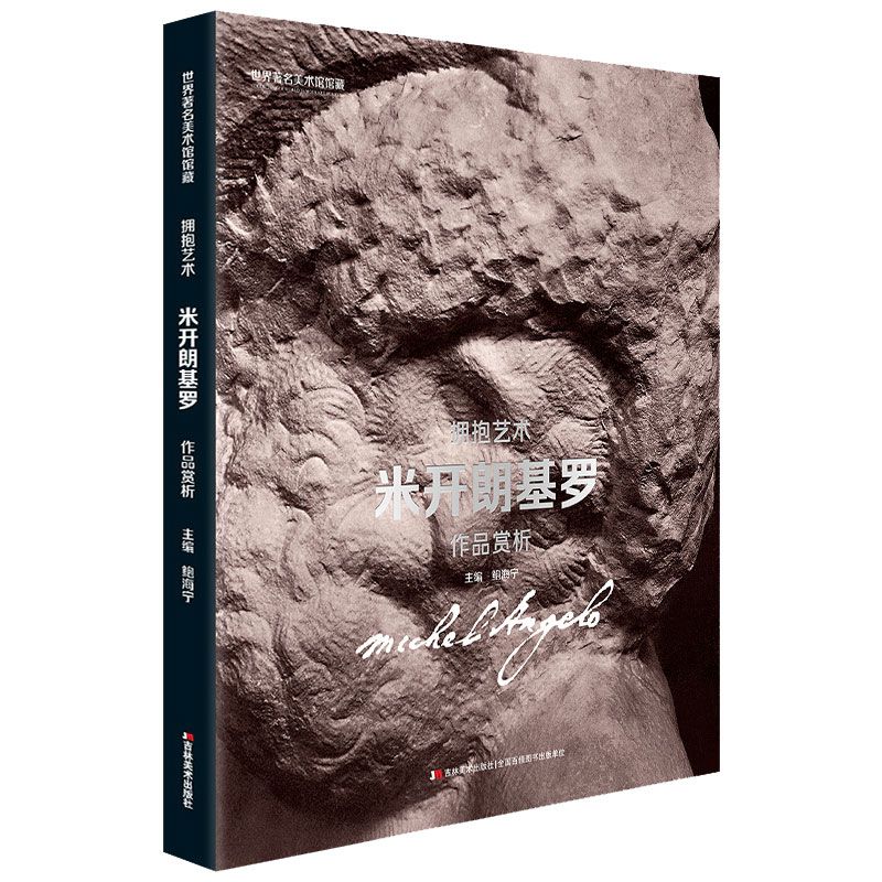 【8开235页】米开朗基罗作品赏析 美术馆馆藏拥抱艺术 米开朗基罗雕塑画册人物形象场景建筑雕塑