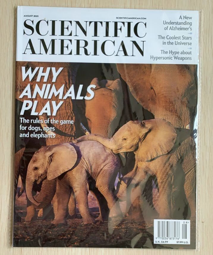 SCIENTIFIC AMERICAN 科学人2023年2月 科普类英文杂志 科学美国人2021年8月
