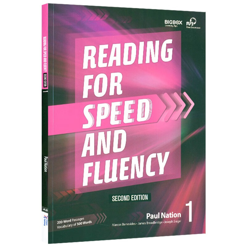原装进口compass出版 Reading For Speed And Fluency 1 2 3 4级寒暑假短期阅读教材小学高年级初高中速度流利阅读KET/PET考试教材 Speed And Flu