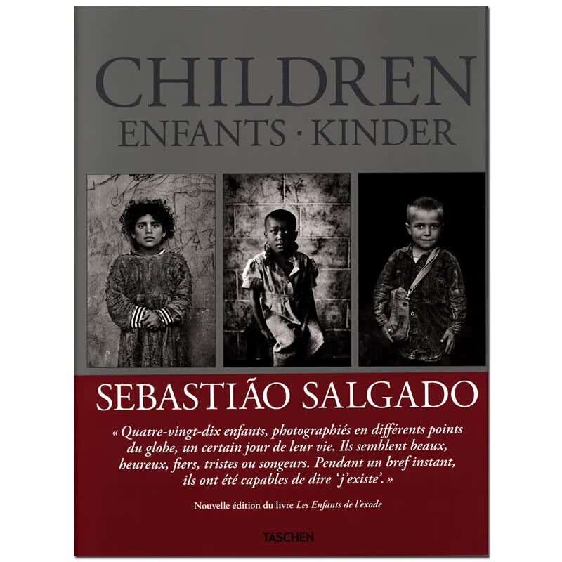 TASCHEN英文原版Sebastiao Salgado：Children难民小孩萨尔加多摄影集