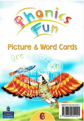现货 英文原版Phonics Fun : Word and Picture Cards 6