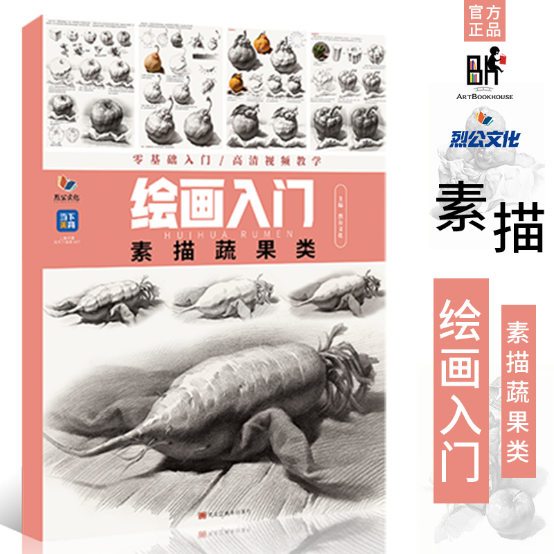 绘画入门素描蔬果类2022烈公文化