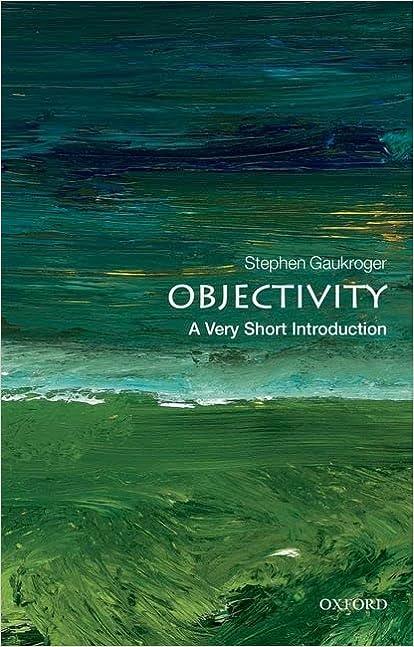 客观性：简介 Objectivity: A Very Short Introduction