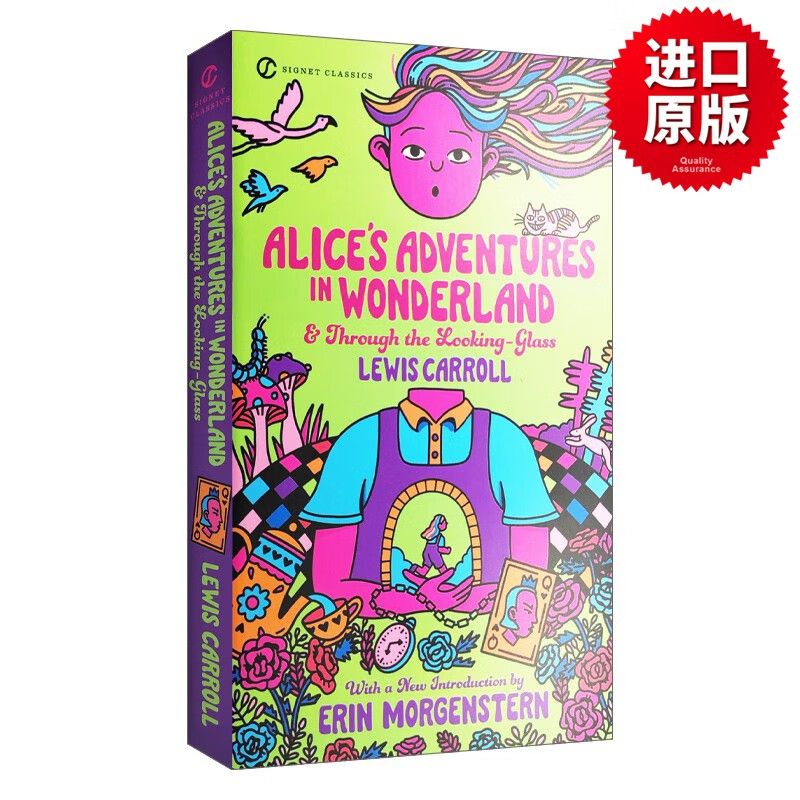 爱丽丝梦游仙境与镜中奇遇记 Alices Adventures in Wonderland and Through the Looking Glass 英文原版儿童文学读物 英文版 进口英语原版书籍