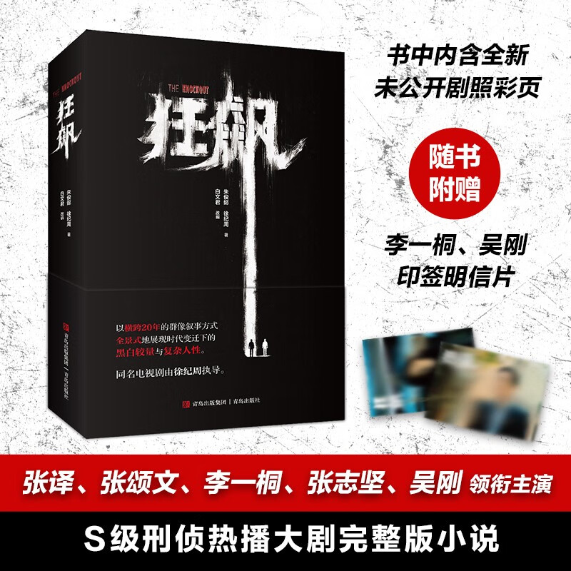 现货速发狂飙小说原著电视剧全集书籍 狂飙悬疑完整版书籍全新狂飙书