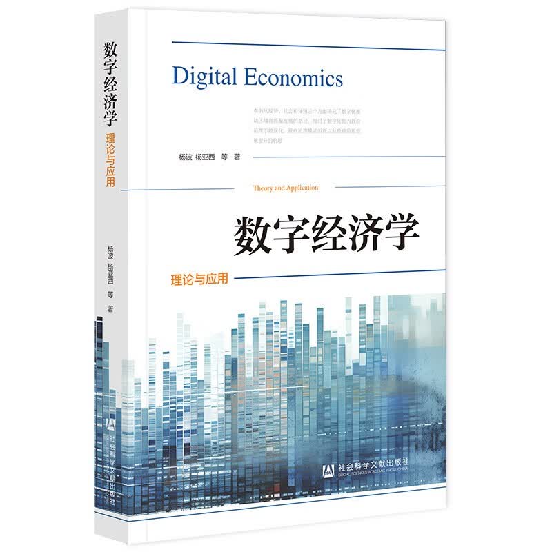 数字经济学：理论与应用 社会科学文献 9787522811222 杨波