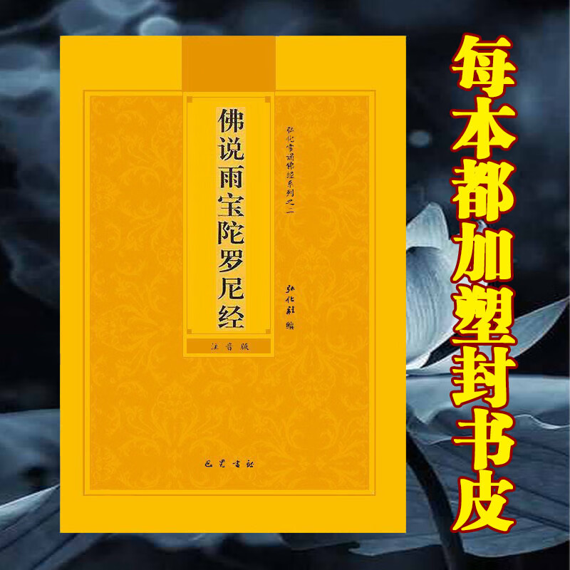雨宝经拼音版佛说雨宝陀罗尼经注音版简体弘化常诵佛经读诵本结缘