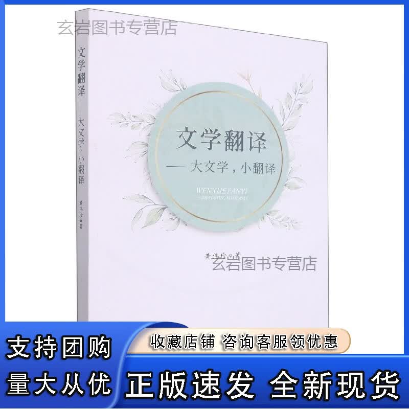n文学翻译——大文学，小翻译