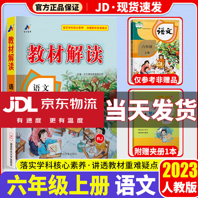 【科目版本可选】2023新版教材解读六年级上小学六年级上册教材全解课本知识点同步解读复习辅导资书 语文 人教版
