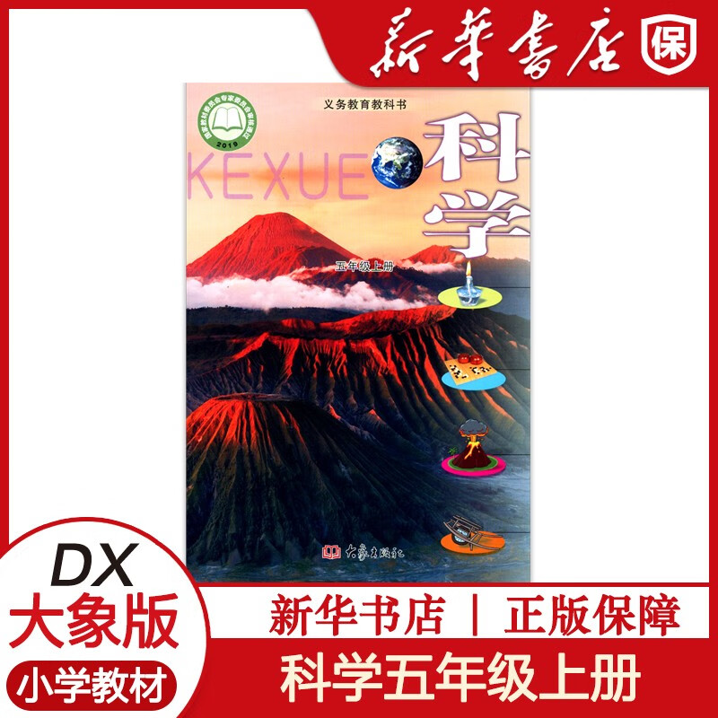 新版小学科学五年级上册课本教材教科书 大象版 义教教科书 大象出版社 小学科学5五年级上科学课本五上