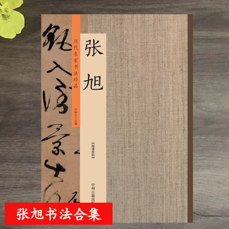 张旭书法合集 历代名家书法珍品李清莲序古诗四帖肚痛帖朗官石柱记断千字文八开简体旁注原帖草书毛笔字帖 书毛笔字帖