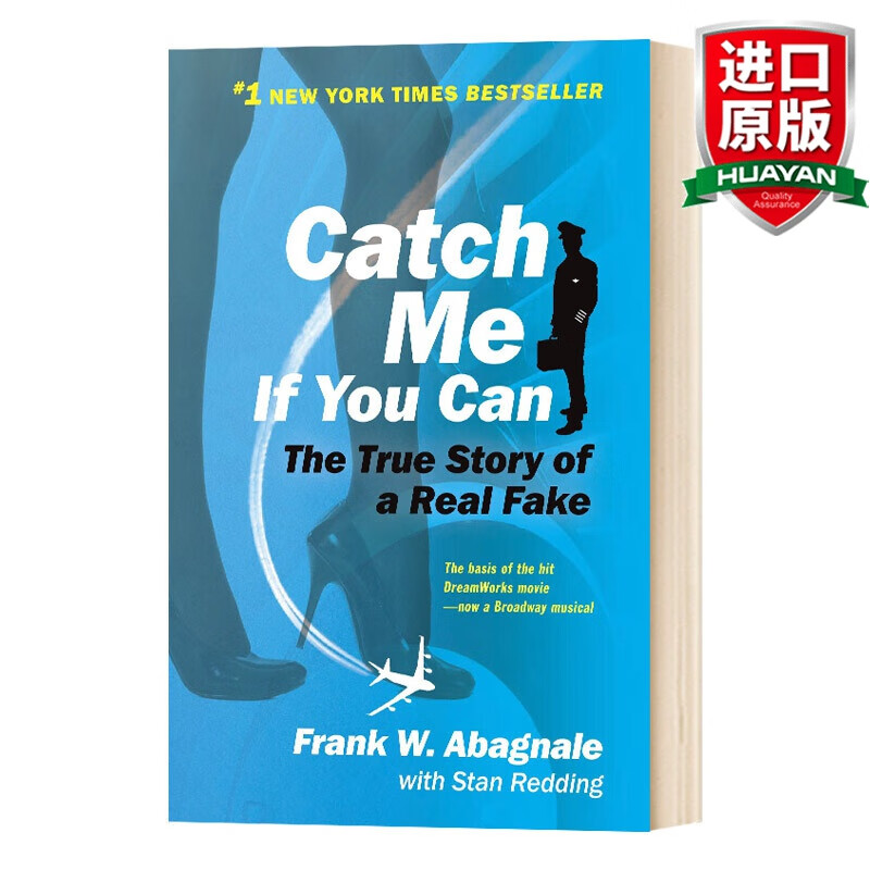 Catch Me If You Can 英文原版 如果可以 抓住我 英文版 猫鼠游戏 电影原著 悬疑推理电影小说书籍