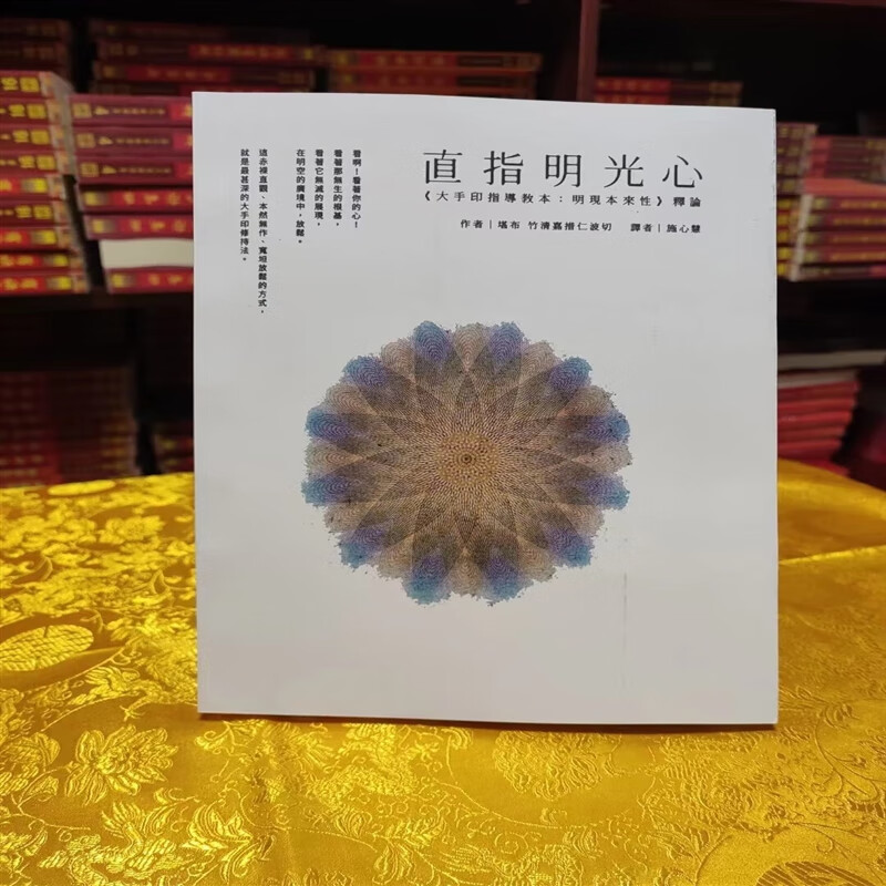直指明光心 堪布竹清嘉措仁波切 著经典佛教书籍 典佛教书籍