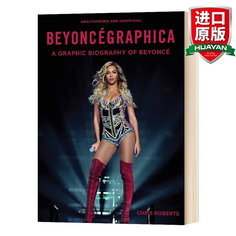 英文原版 碧昂丝传记 Beyoncegraphica: A Graphic Biography of Beyonce 全英文版
