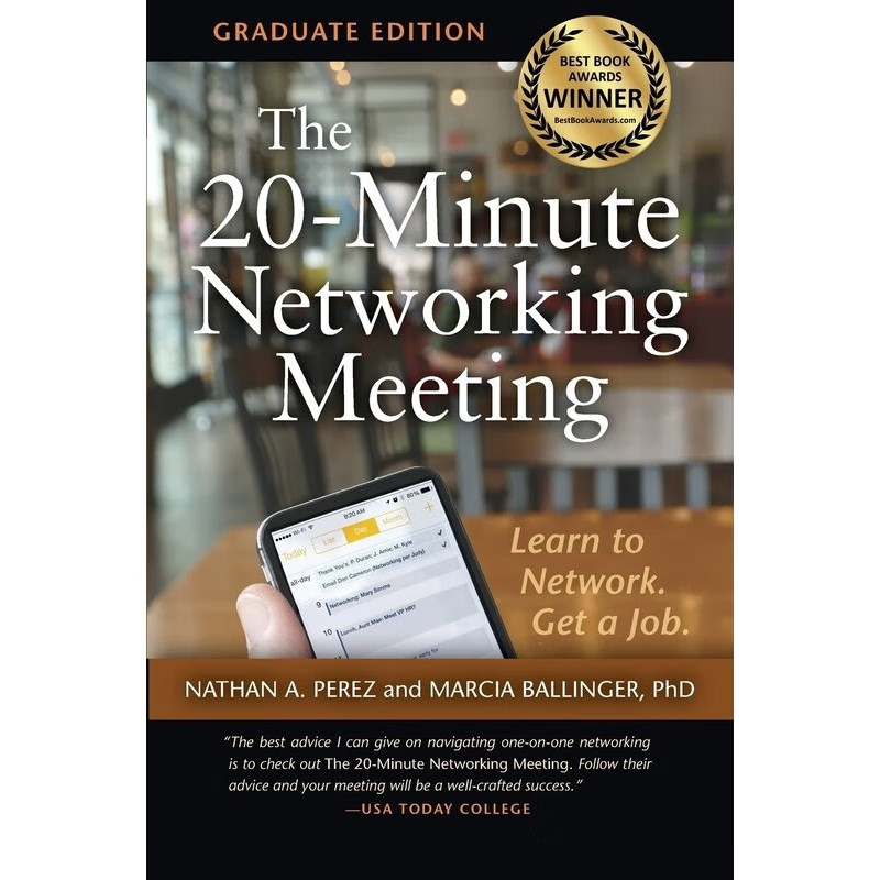 预售 按需印刷 The 20-Minute Networking Meeting - Graduate Edition