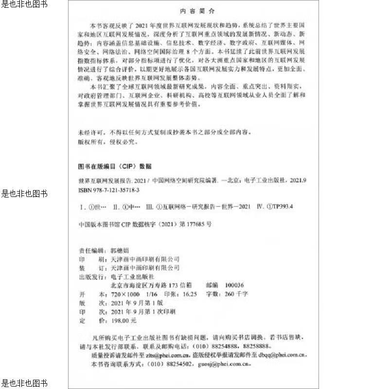 世界互联网发展报告2021