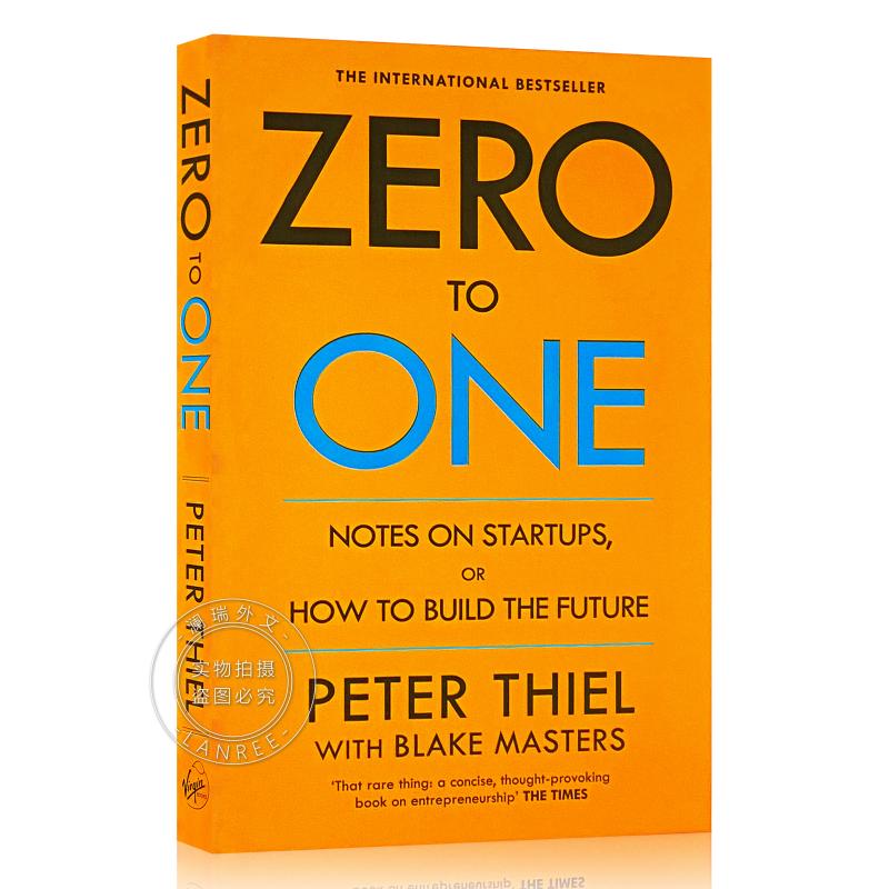 现货 从零到一 Zero to One: Notes on Start Ups, or How to Build the Future