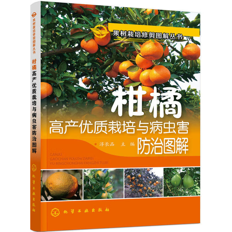 柑橘高产优质栽培与病虫害防治图解 果树种植技术大全书植物合理整形修剪农业种植书籍科学实用