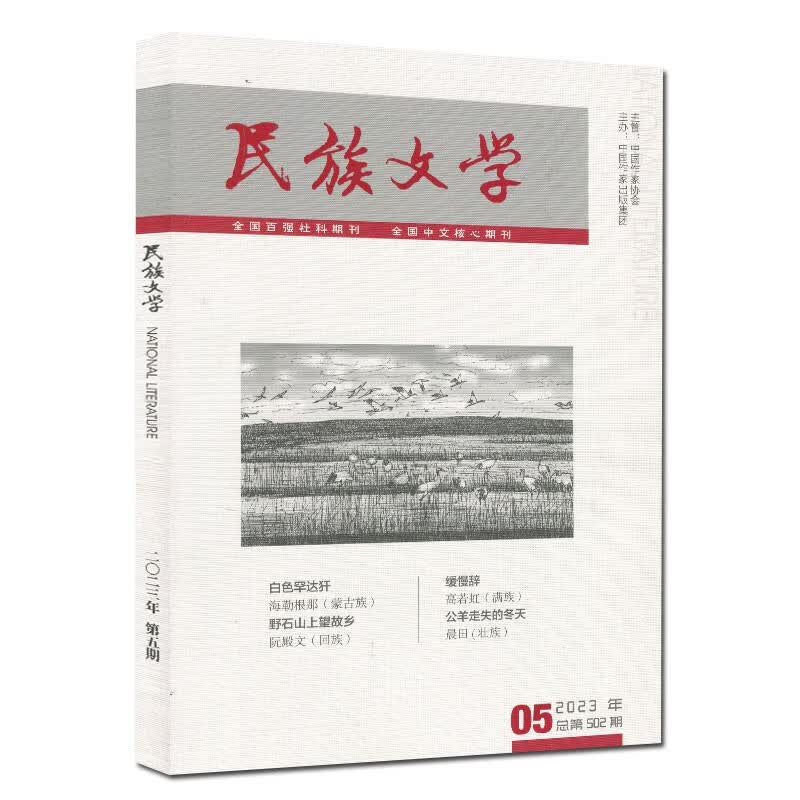 民族文学杂志2023年1/2/3/4/5月2022年1-6-12过期刊中篇小说月报选刊 2023年5月单本