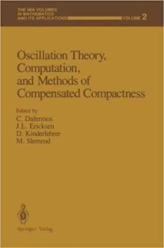 Oscillation Theory, Computation, and Methods of Compensated Compactness