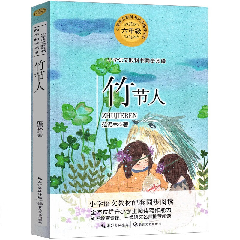 竹节人书范锡林六年级书小学生语文教科书同步阅读书系六年级上册版小学生课外书