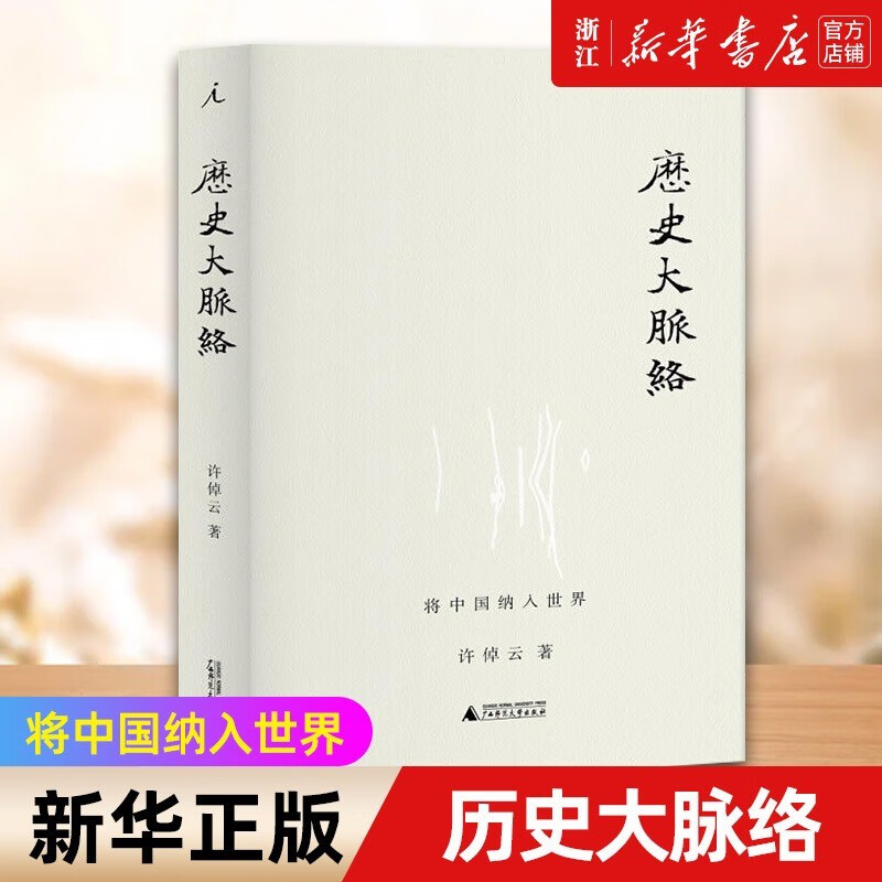 【 】历史大脉络 将中国纳入世界 理解过去 在世界史的大框架内 立足中国 关心世界 历史类畅销书