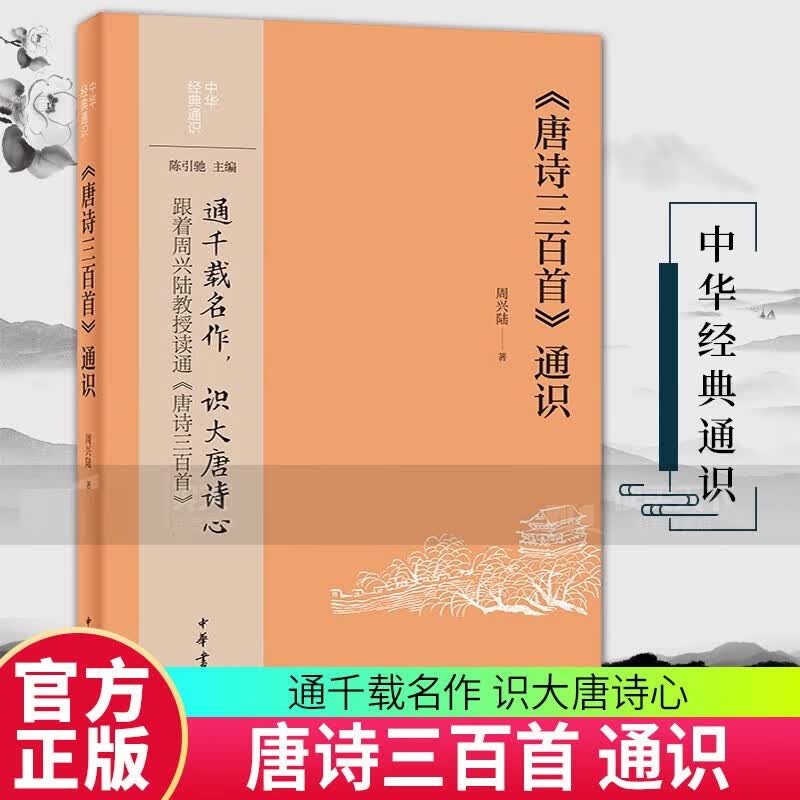 唐诗三百首 通识（中华经典通识） 通千载名作，识大唐诗心，跟着周兴陆教授读通《唐诗三百首》