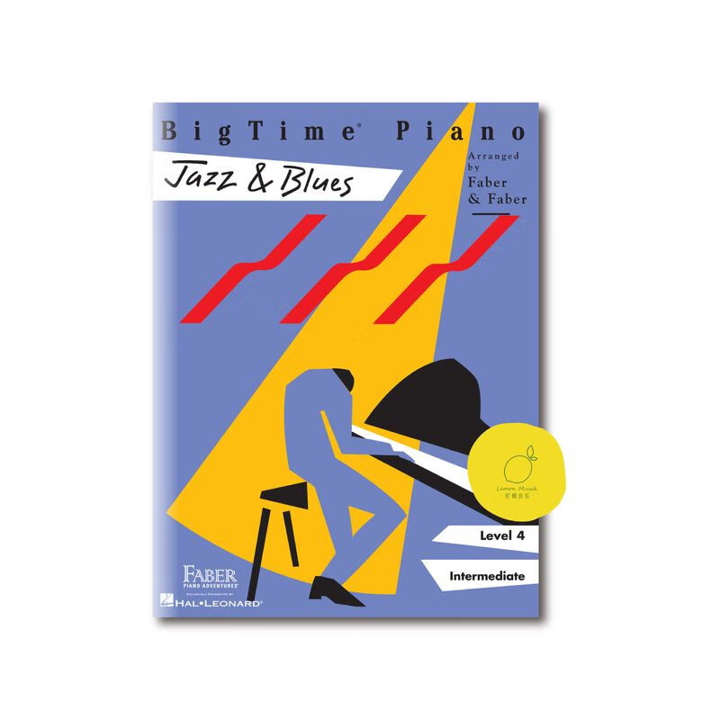 Faber Piano Adventures Jazz&Blues 4 & above BigTime