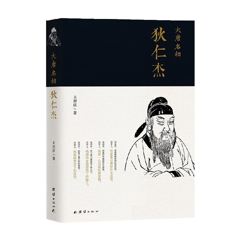 包邮 大唐名相 狄仁杰 王封臣 著 历史