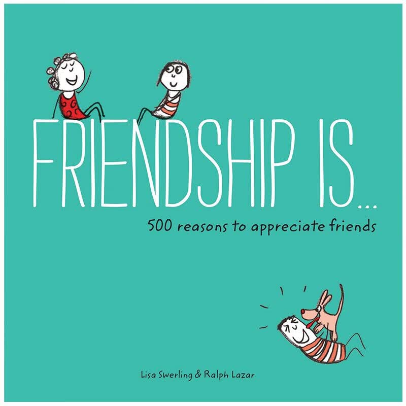 Friendship Is 友谊是 500个珍惜朋友的理由 英文原版励志治愈漫画书籍