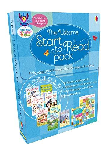 现货 英文原版 Start to Read Pack Usborme启蒙读物套装