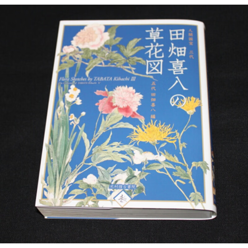 预售人間国宝三代田畑喜八の草花図 日文原版进口 日本花草绘画图全彩 禅染图案草花图集画册书籍畅销书