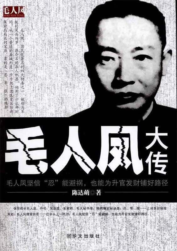 毛人凤大传 陈达萌