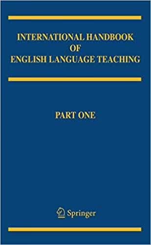 International Handbook of English Language Teac