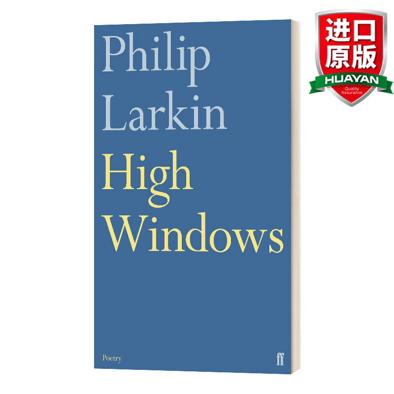 High Windows 英文原版 菲利普·拉金诗集 高窗 英文版 进口英语原版书籍