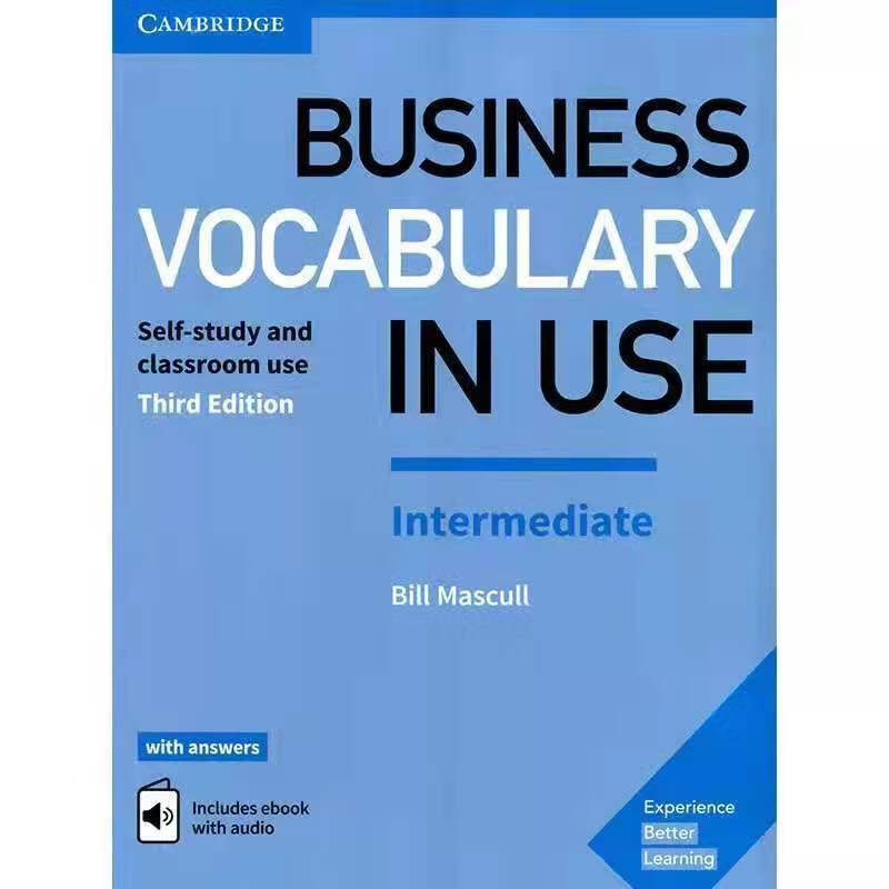 剑桥英语词汇English Phrasal Verbs in Use/Idioms/Collocations Business 中