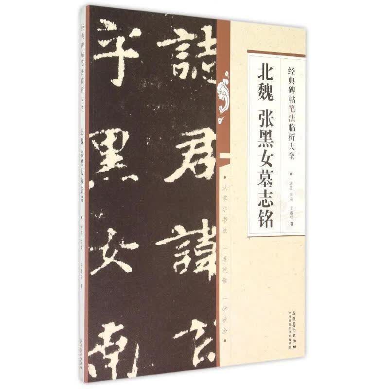 北魏 张黑女墓志铭-经典碑帖笔法临析大全 于嘉祥 著 安徽美术出版社