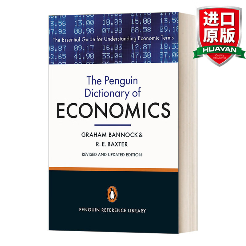 The Penguin Dictionary of Economics 英文原版 企鹅经济词典 英文版 进口英语原版书籍 英英字典