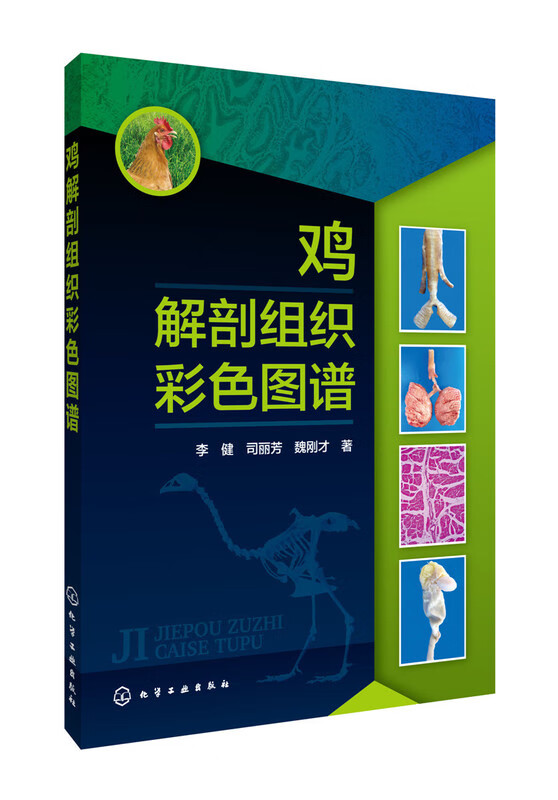 鸡解剖组织彩色图谱 李健,司丽芳,魏刚才