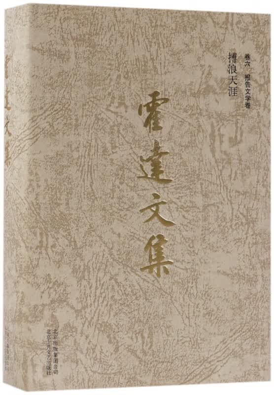 霍达文集(卷6报告文学卷搏浪天涯)(精)
