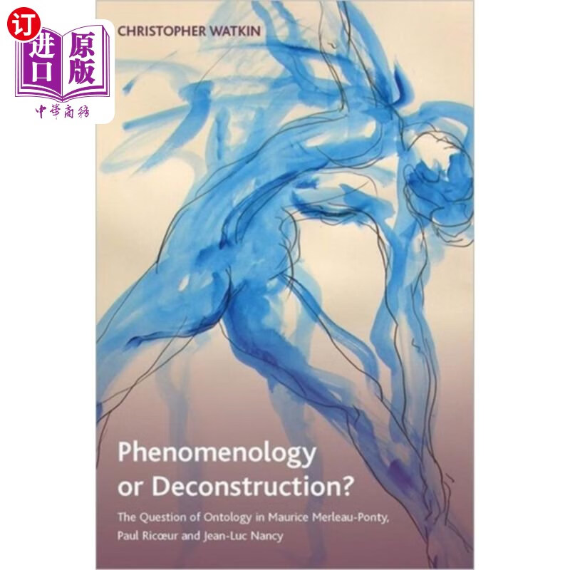 海外直订Phenomenology or Deconstruction? 现象学还是解构主义?