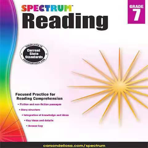 练习册Spectrum Science Workbook Grade 3/4/5/6/7/8 G7