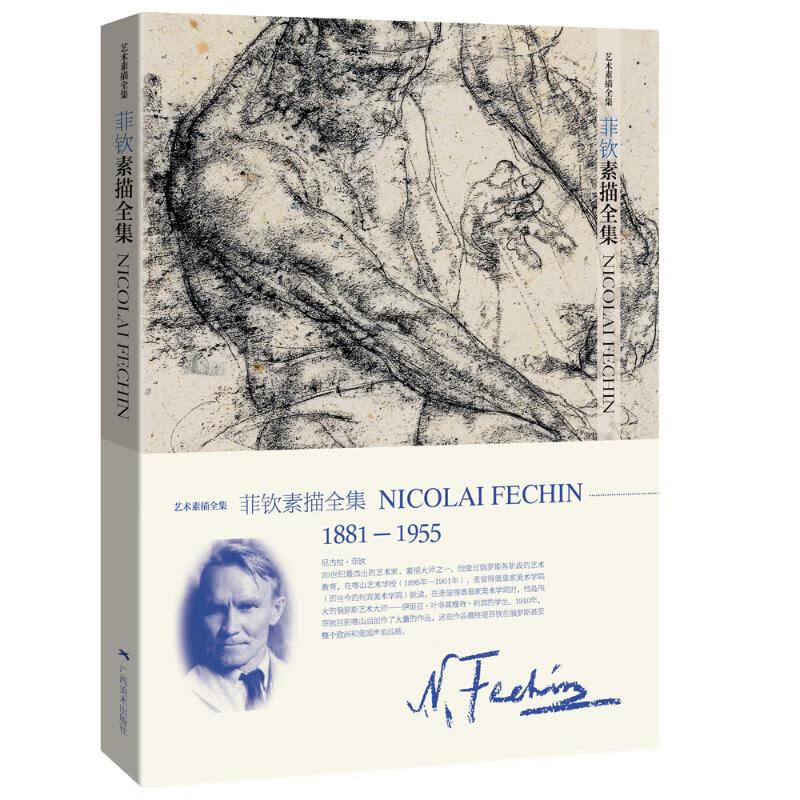 艺术素描全集 菲欣素描全集 陈聪 编 书籍