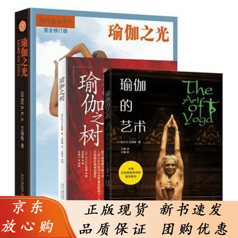 瑜伽之光+瑜伽之树+瑜伽的艺术 艾扬格全3册