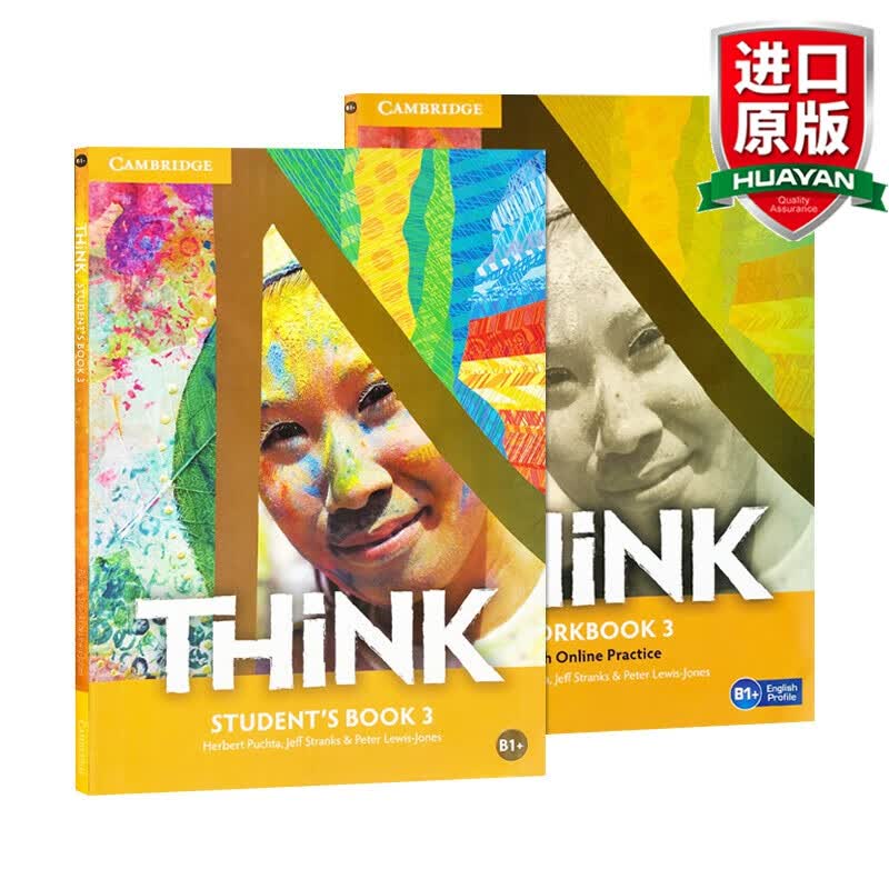 英文原版 剑桥英语中学教材3级 Think Level 3 Student's book 学生用书