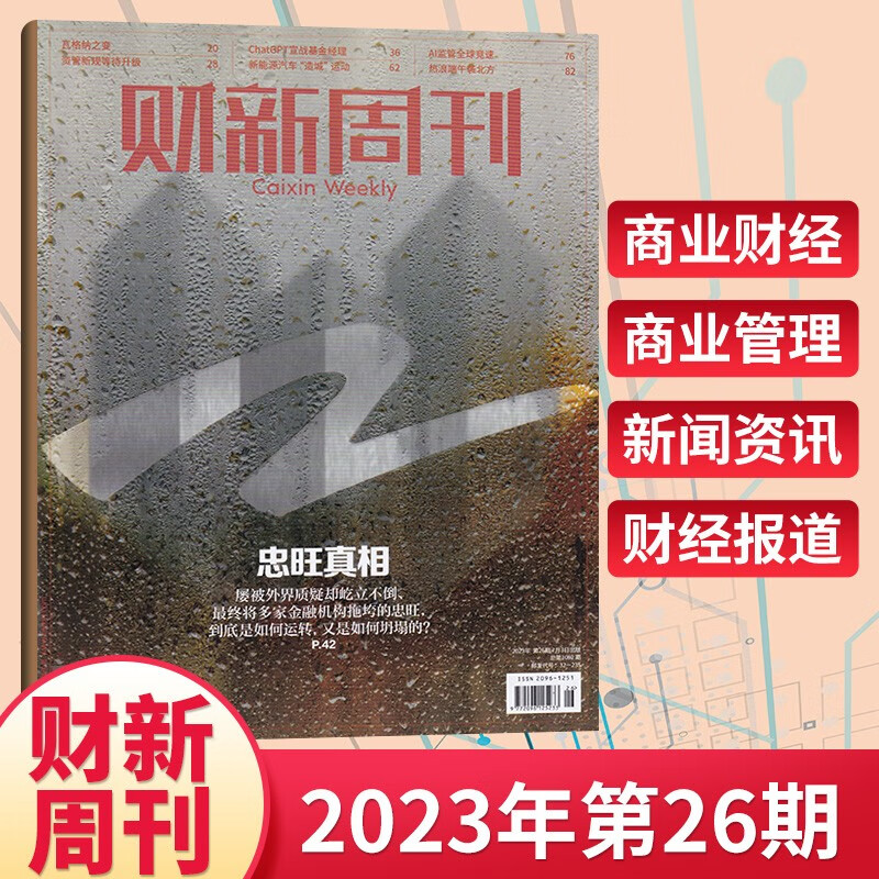 【33期怎样消化地方债】财新周刊杂志2023年33期现货 商业财经新闻金融咨询类期刊杂志 2023年26期 忠旺真相