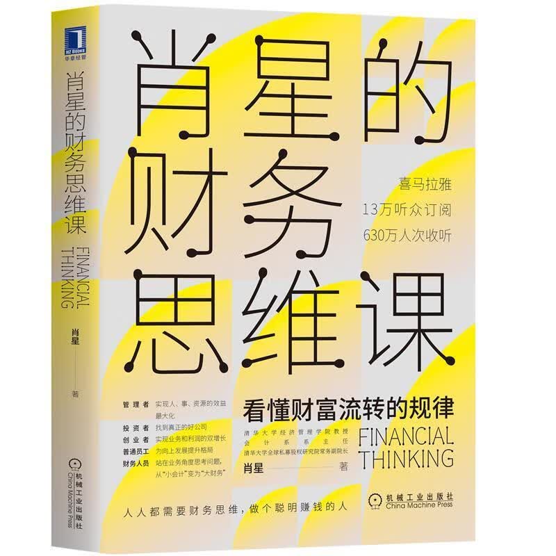 肖星的财务思维课：看懂财富流转规律