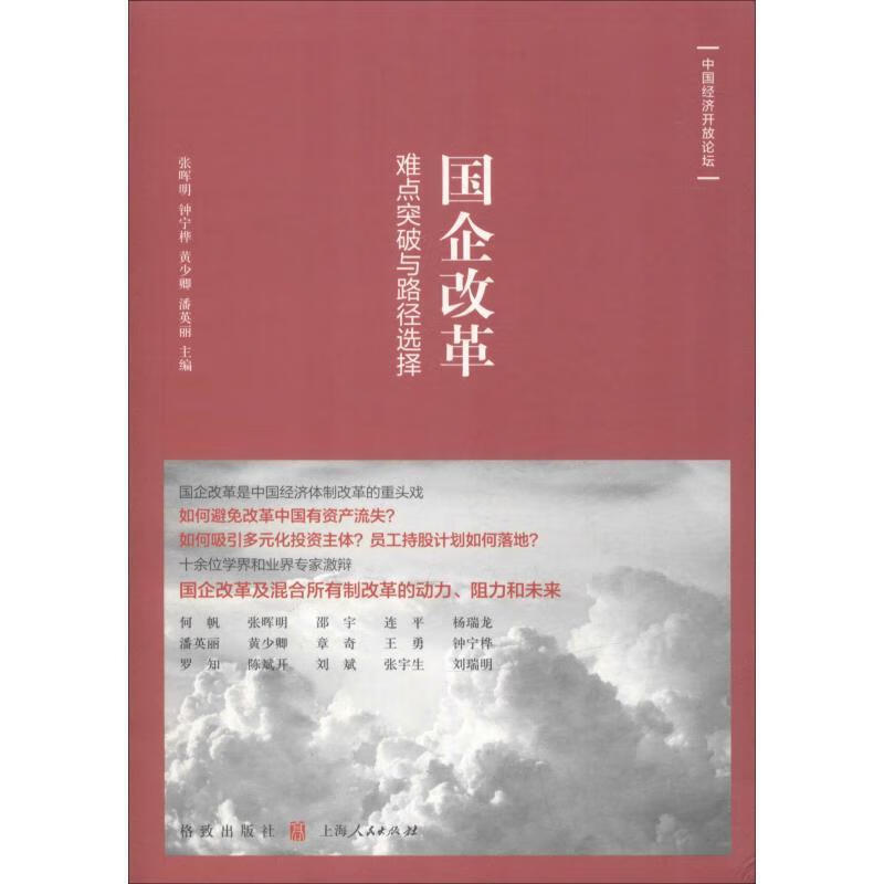国企改革：难点突破与路径选择
