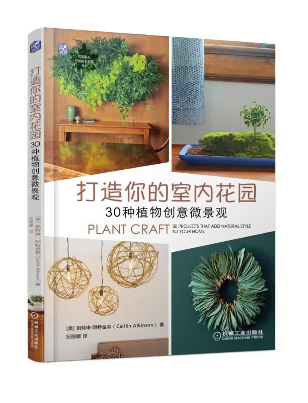 打造你的室内花园:30种植物创意微景观:30 projects that add natural style to your home