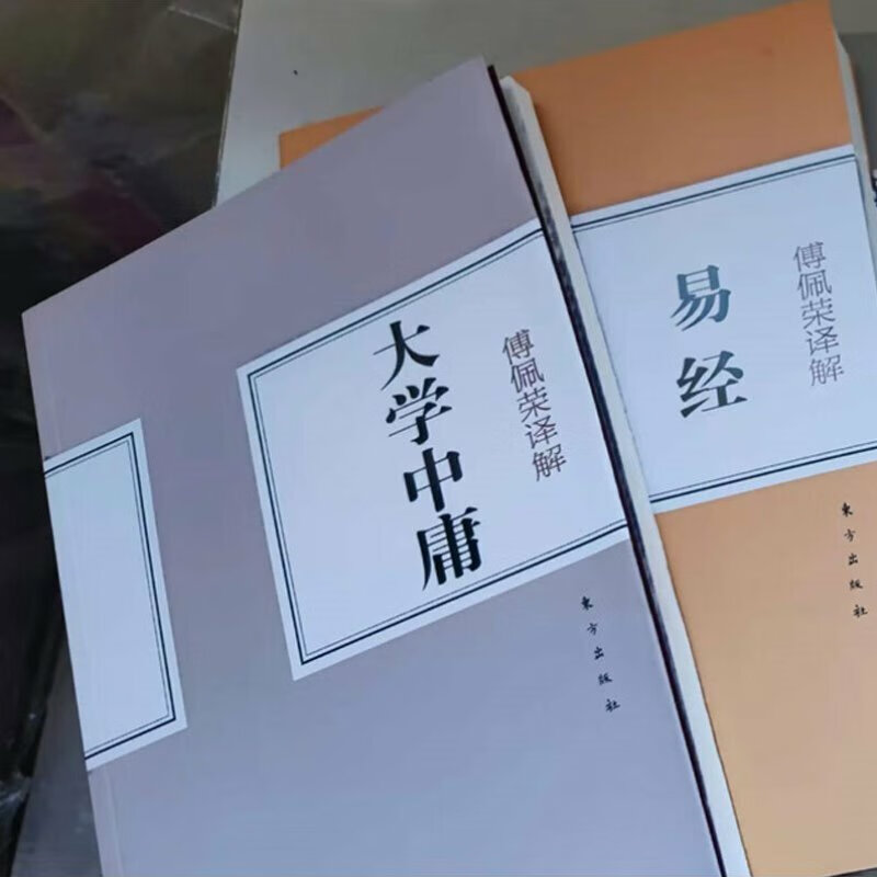 傅佩荣译解易经 傅佩荣授权自修订白话文 注解版 哲学书籍大道